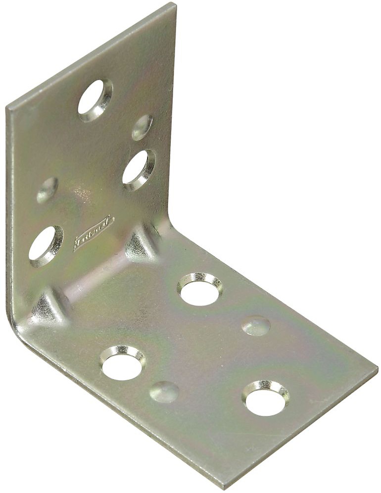 National Hardware N285-551 Double Wide Corner Brace, Zinc plated, 2"L x ...